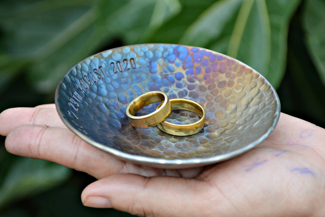 6th Anniversary | 4'' Handmade Burnt Iron Bowl | Traditional GIFT ...