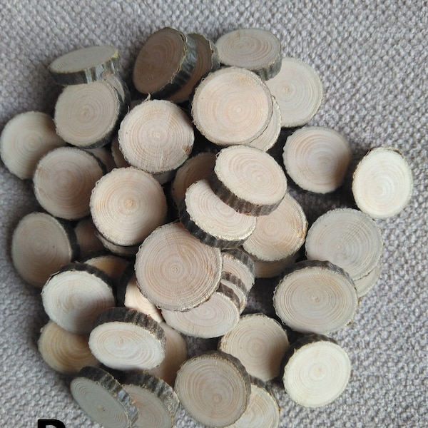 Rustic Wood Slices - Etsy