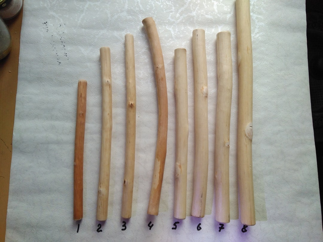 Rowan Wood Wand Without Bark. 9"-16". 3/5 " - 1". Magic Wand. - Etsy
