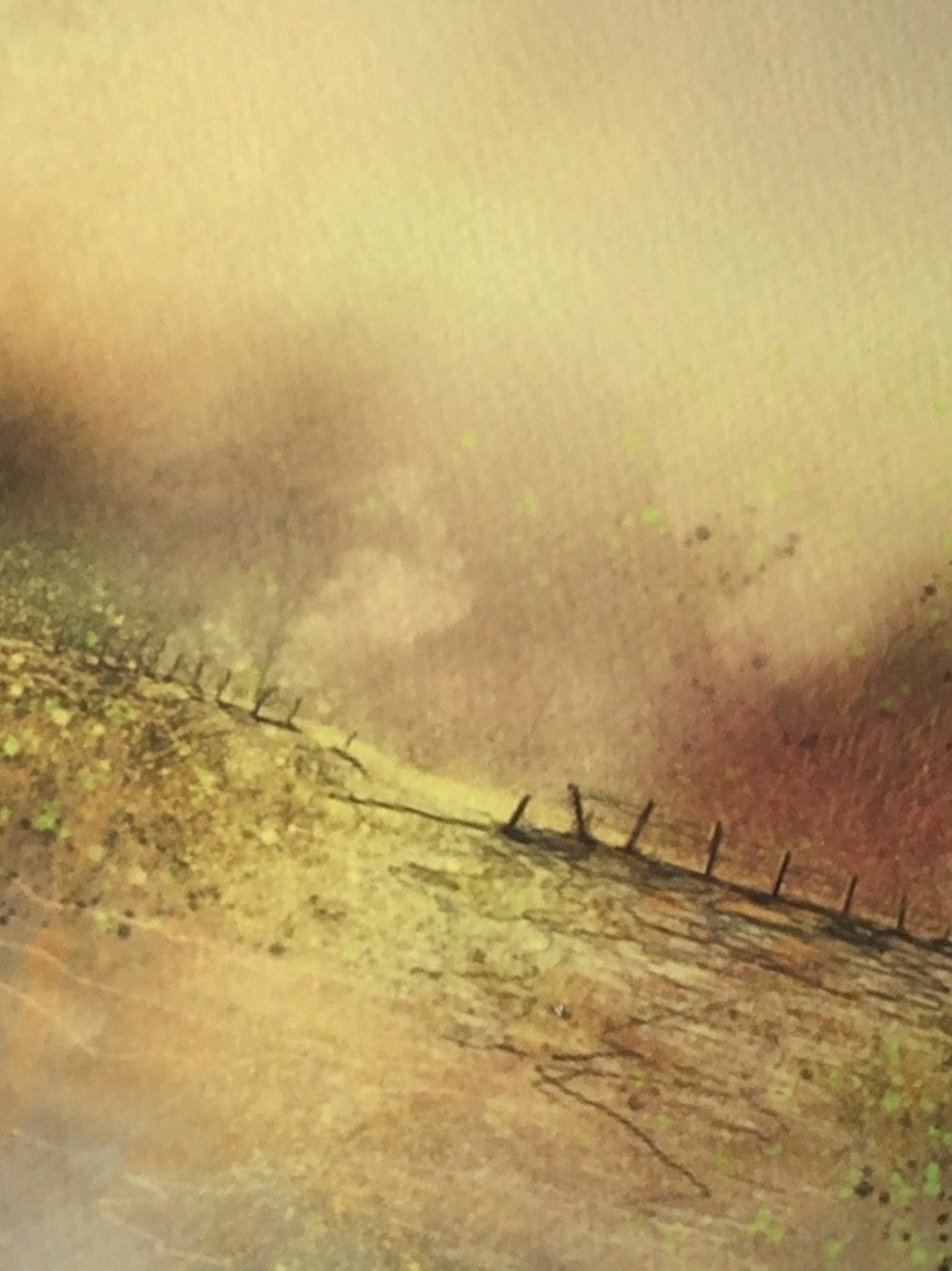 Art Print 'boundary'. Landscape Painting Art Print. Calming Wall Art ...