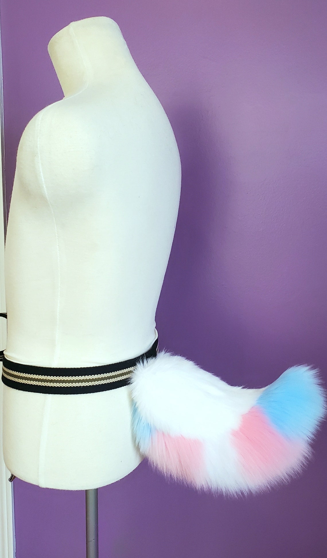 Trans Flag Fursuit Tail Nub - Etsy