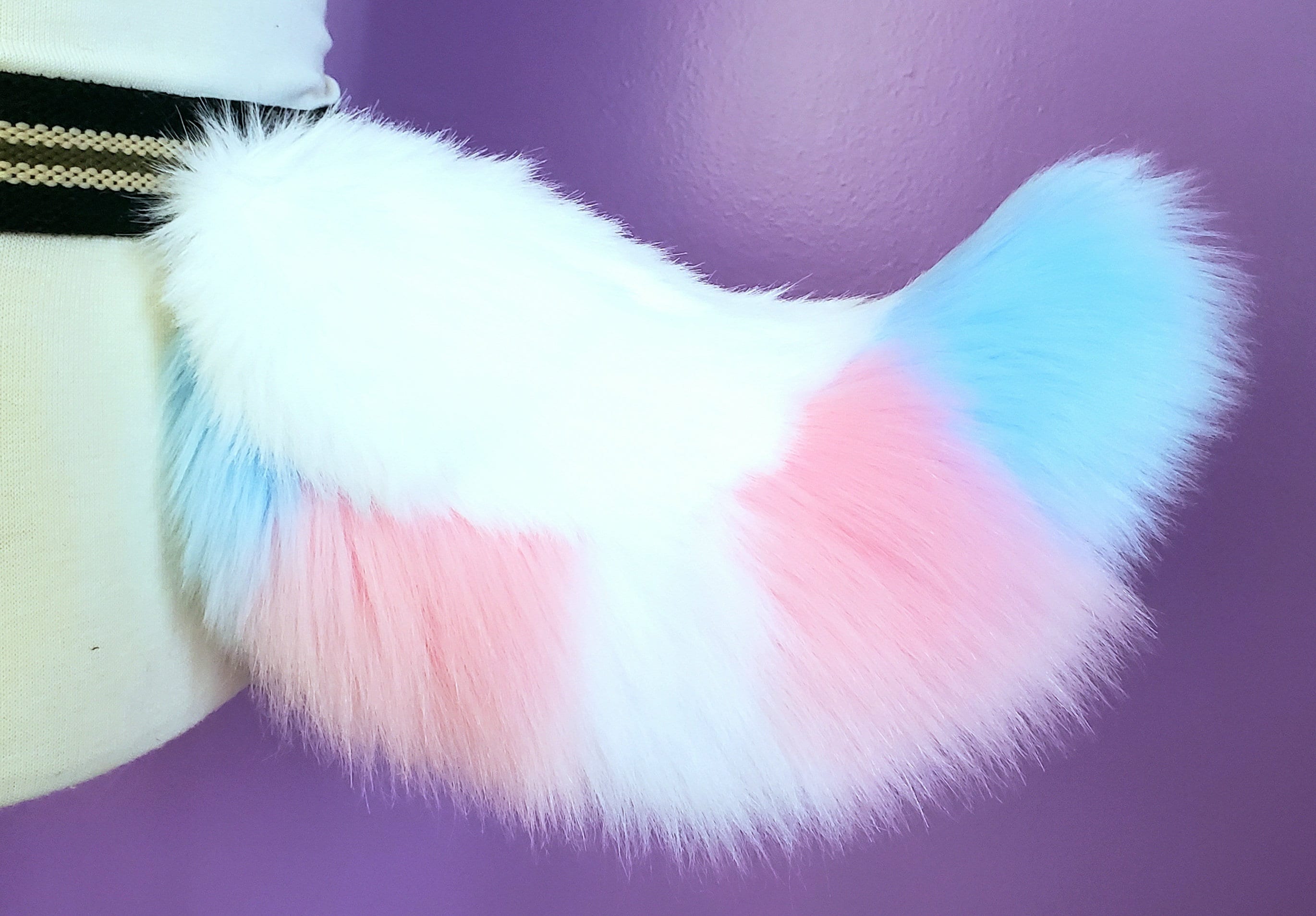 Trans Flag Fursuit Tail Nub - Etsy