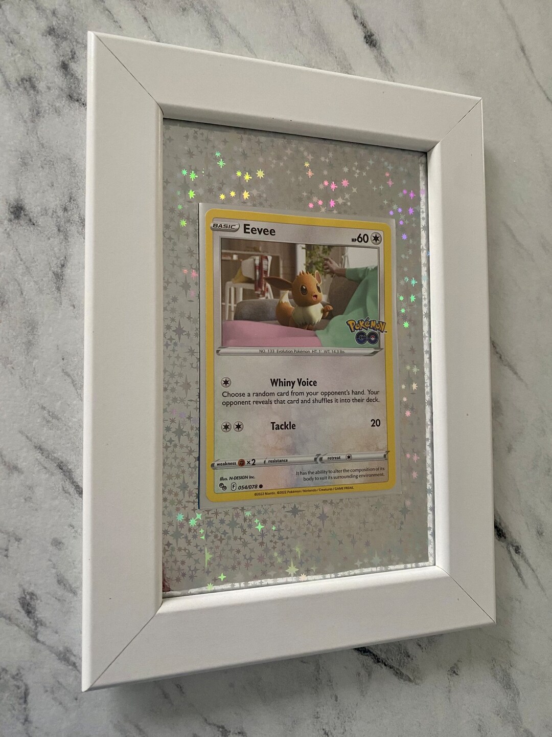 Pokémon Eevee Framed Card - Etsy