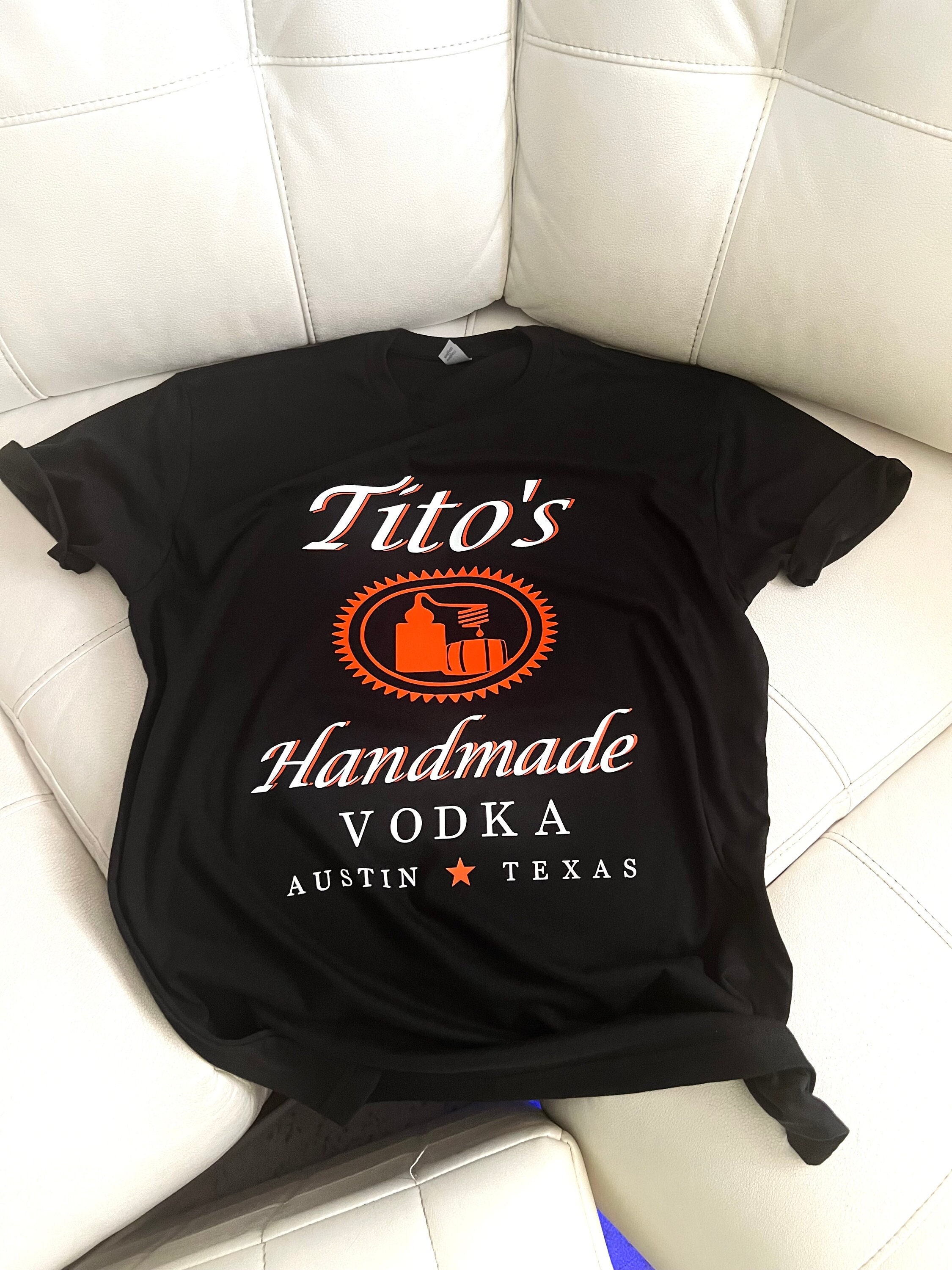 Tito's Handmade Vodka Shirt, Vodka T Shirt, Vodka Alcohol T Shirt ...