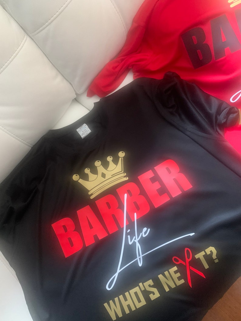 Barber Shirt Barbers T-shirt Barber Life T-shirt Hair | Etsy