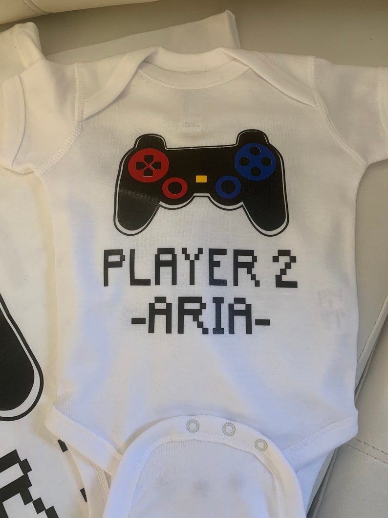 Player 1 Player 2 Shirt Set Player 1 Player 2 Game Shirts - Etsy