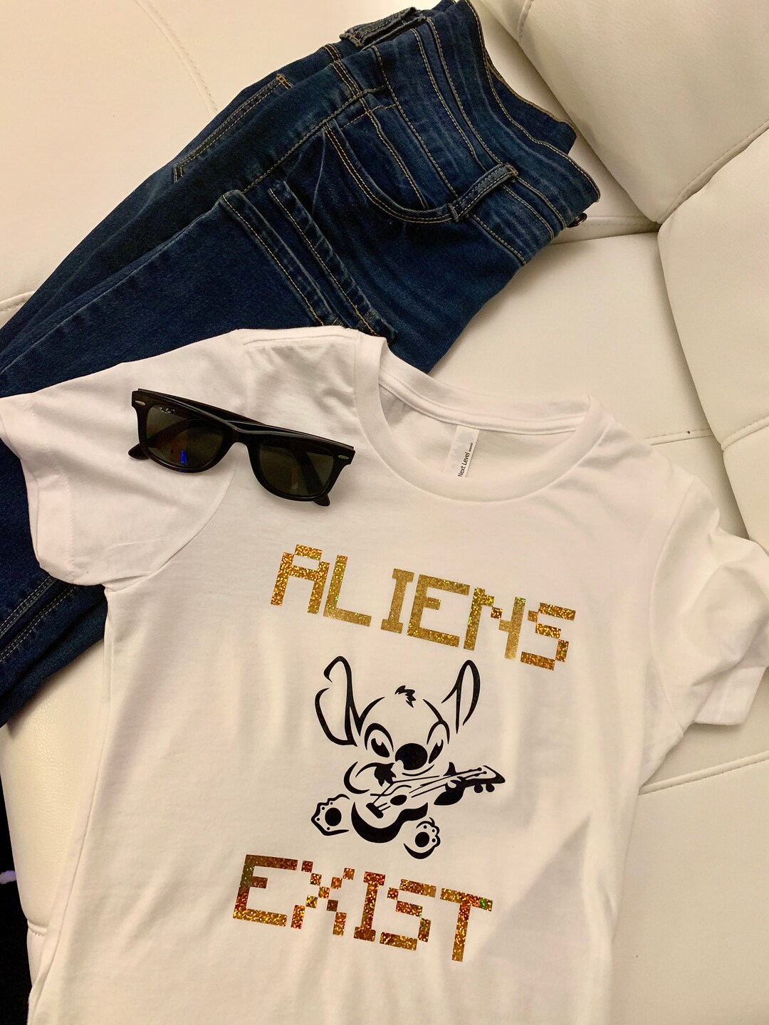 Aliens Exist T- Shirt, Aliens Exist Holographic T-shirt, UFO T-shirt ...