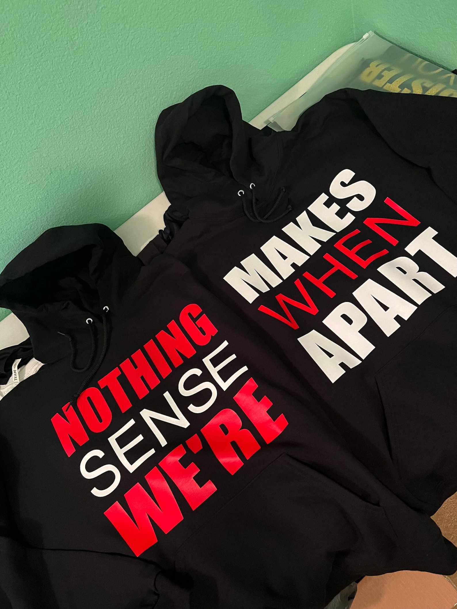 Nothing Makes Sense When We're Apart, Matching Shirts, Matching Couples ...