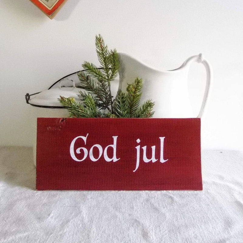 God Jul Sign - Etsy