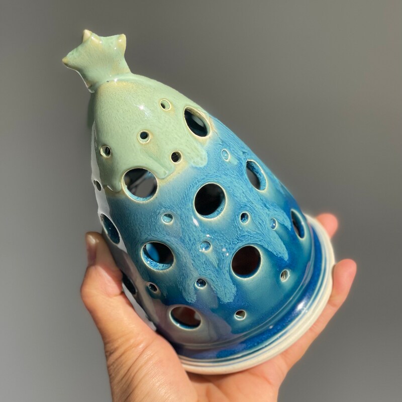 Ceramic Lantern - Etsy