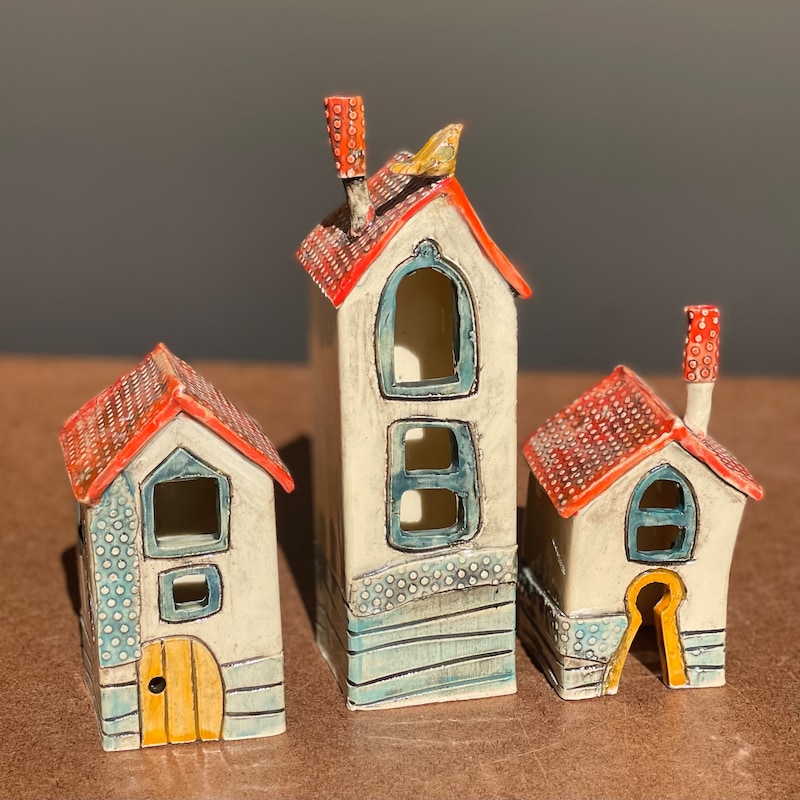 Ceramic Houses - Etsy