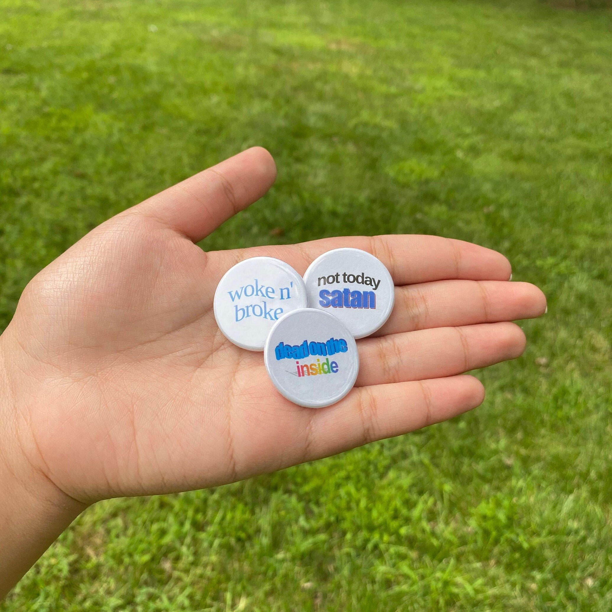 Ironic Microsoft Word Art Pins // Divertido Microsoft Word Art - Etsy ...