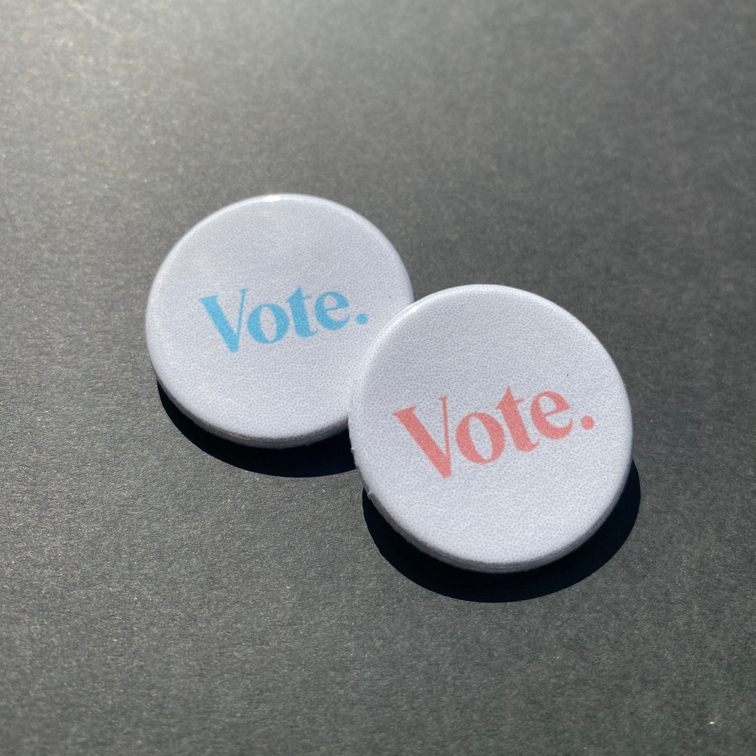 Vote. Pins Election 1.25 Pin-back Buttons - Etsy UK