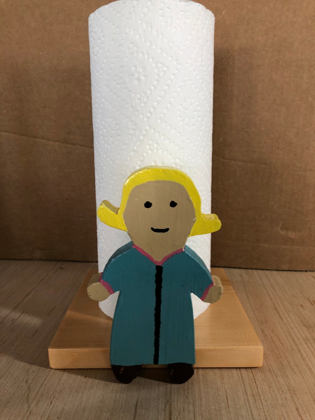 Farm Girl Paper Towel Holder - Etsy