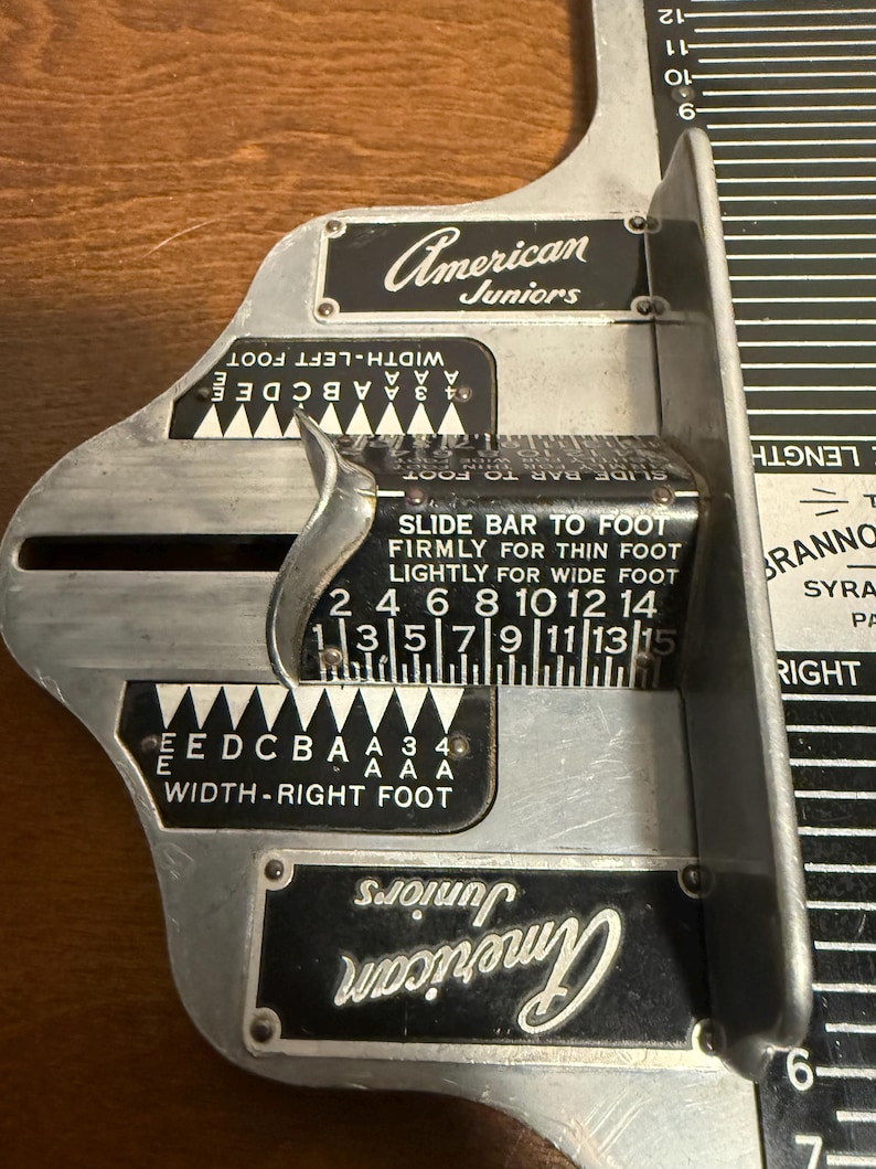 Vintage Brannock Foot Measuring Device 1950's - Etsy