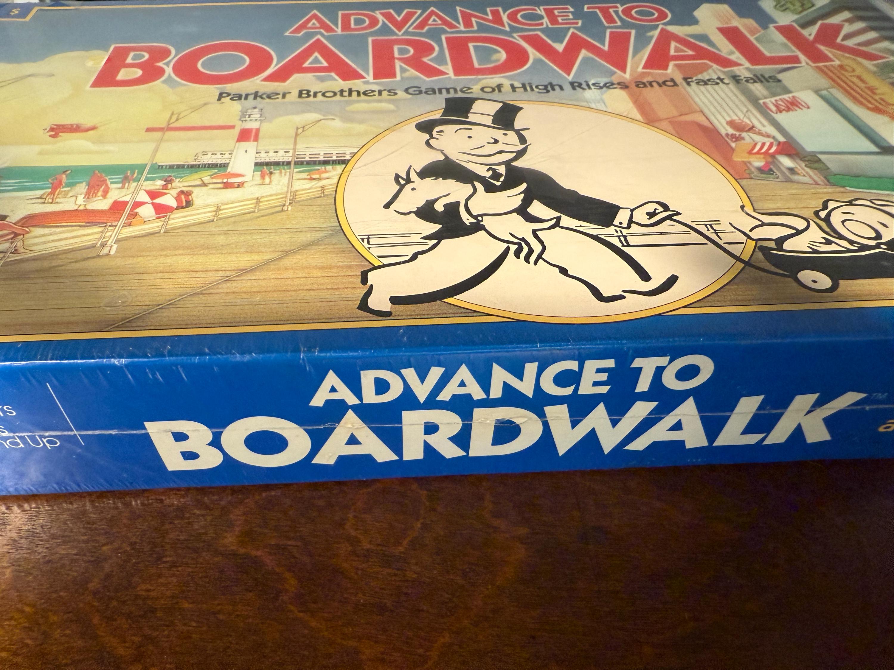 Vintage 1985 Advance to Boardwalk Monopoly Board Game NEW - Etsy