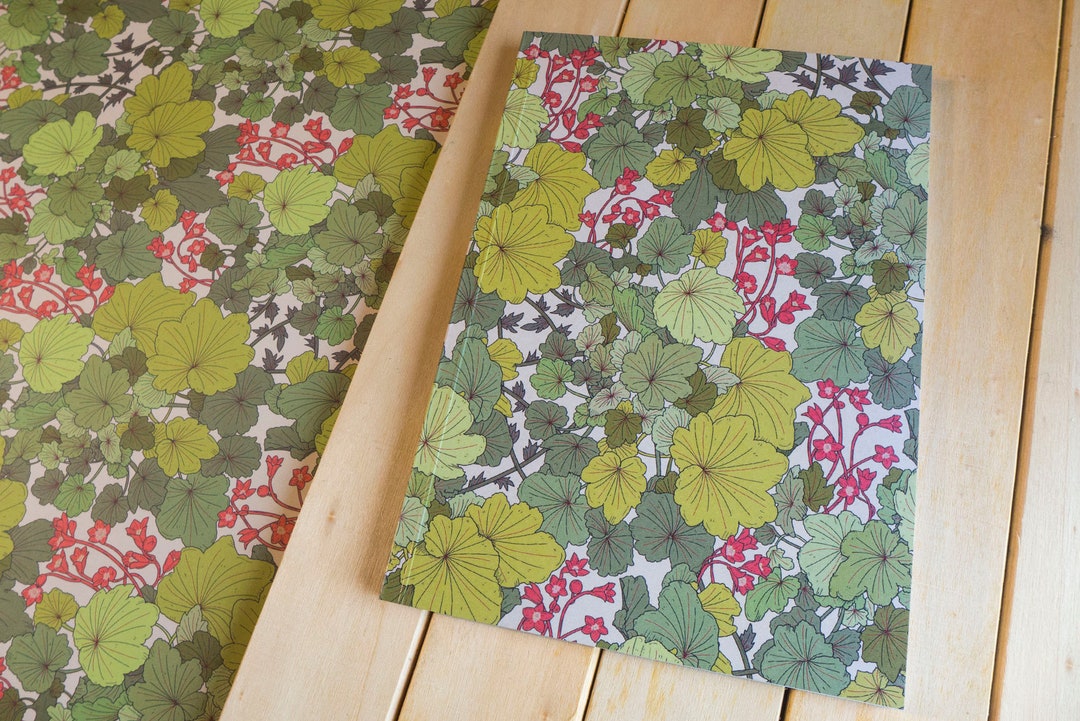 Heuchera - Limelight | A5 Lined 120 Page Notebook - Recycled Paper With ...