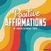 2026 Positive Affirmation Calendar, Boho Geometric Printable Calendar ...