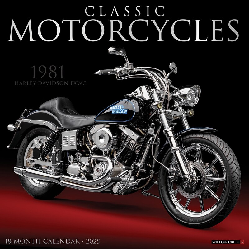 Motorcycle Calendar 2025 - Etsy