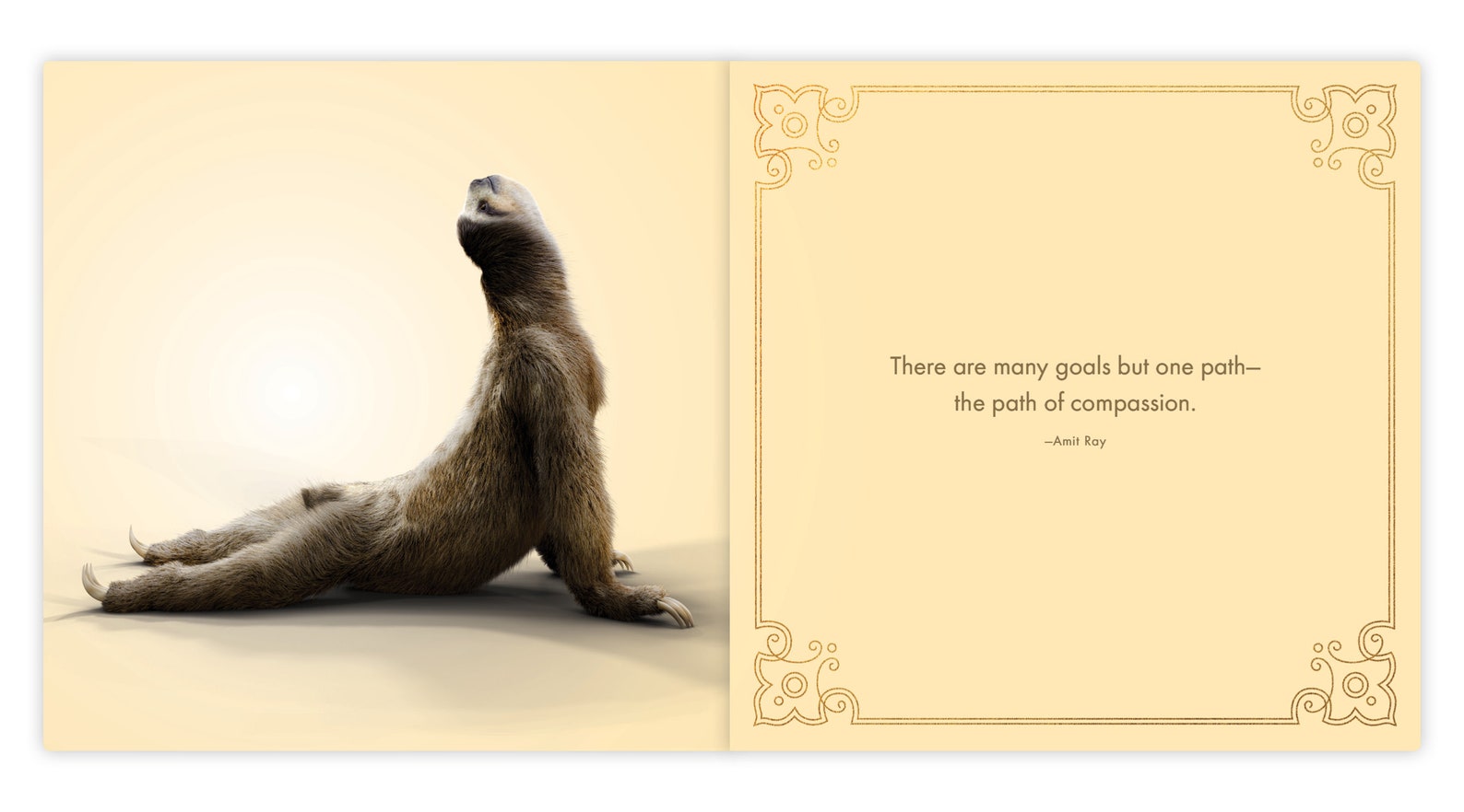 Sloth Yoga Gift Book - Etsy