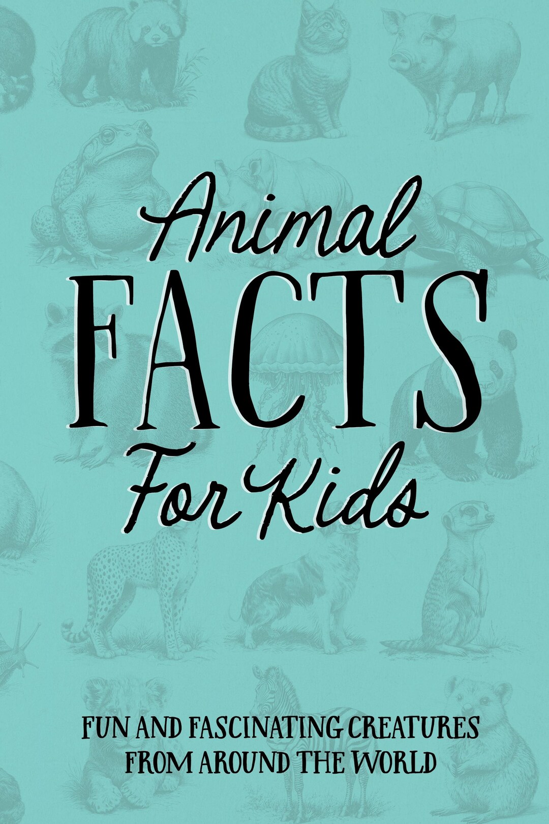 Animal Facts for Kids Softcover Book - Etsy