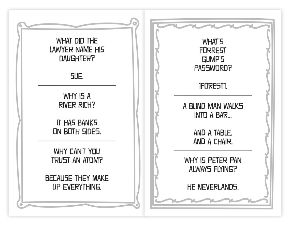 BAD DAD JOKES: Over 300 of the best of the Worst - Etsy