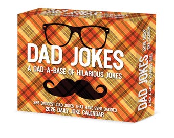 2025 Dad Jokes Calendar - 365 Days of Jokes With Artist Illustrations ...