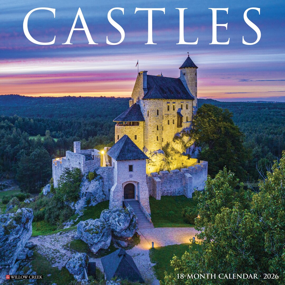 Castles 2026 12" X 12" Wall Calendar - Etsy