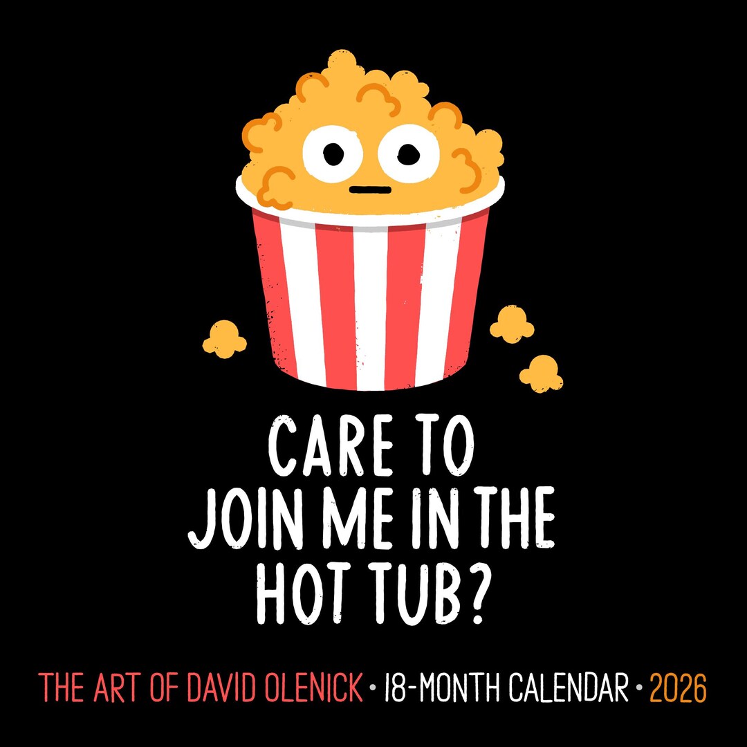 The Art of David Olenick 2026 7" X 7" Mini Wall Calendar - Etsy