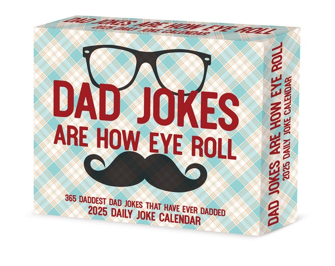 2025 Dad Jokes Calendar 365 Days of Jokes With Artist Illustrations ...