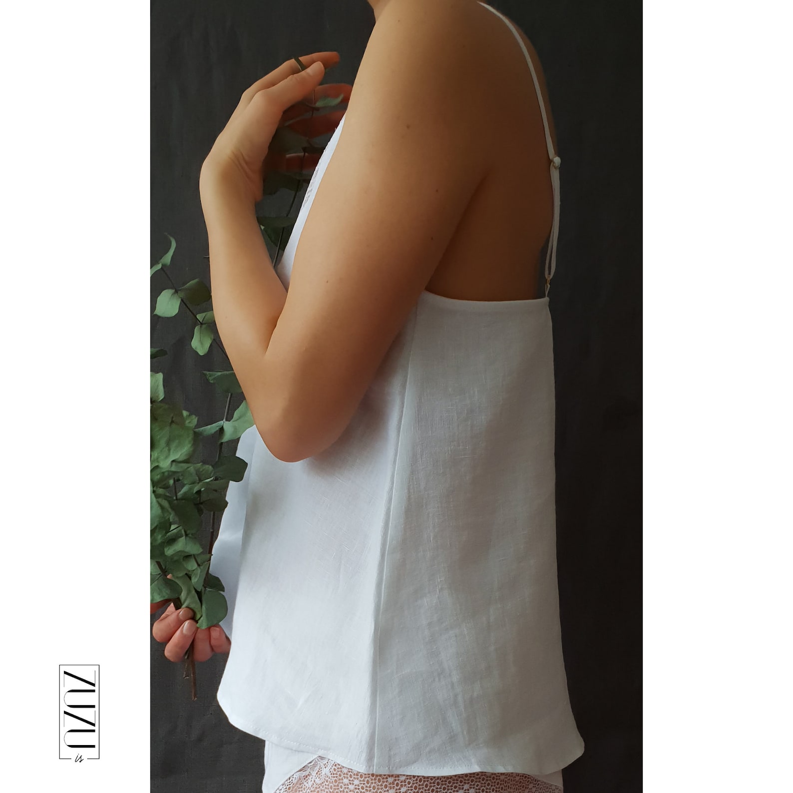 Linen Pajama. Linen Top. Linen Camisole. Linen Cami Top. Linen - Etsy