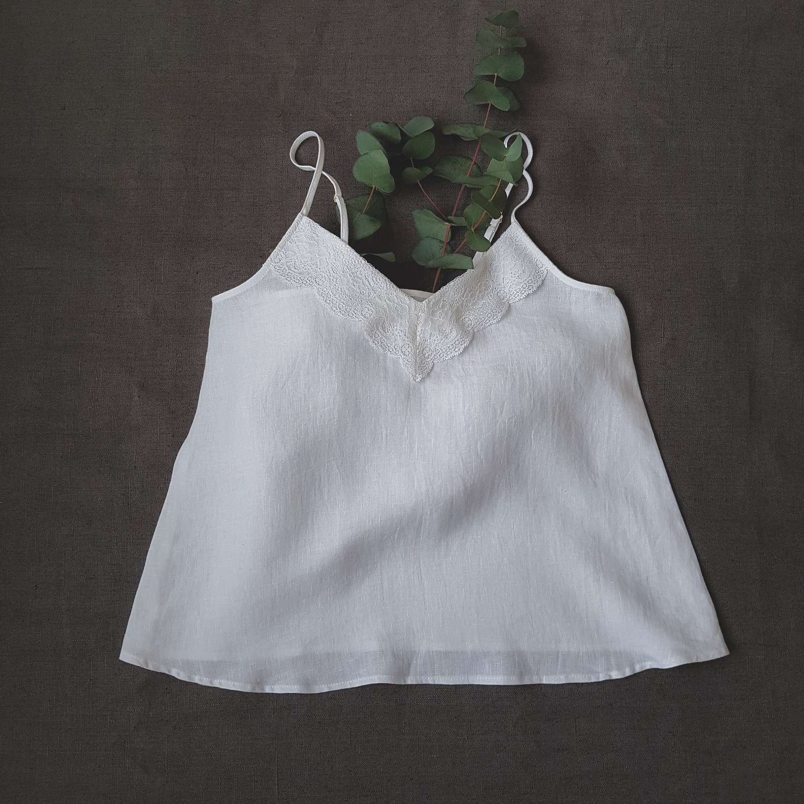 Linen Pajama. Linen Top. Linen Camisole. Linen Cami Top. Linen | Etsy