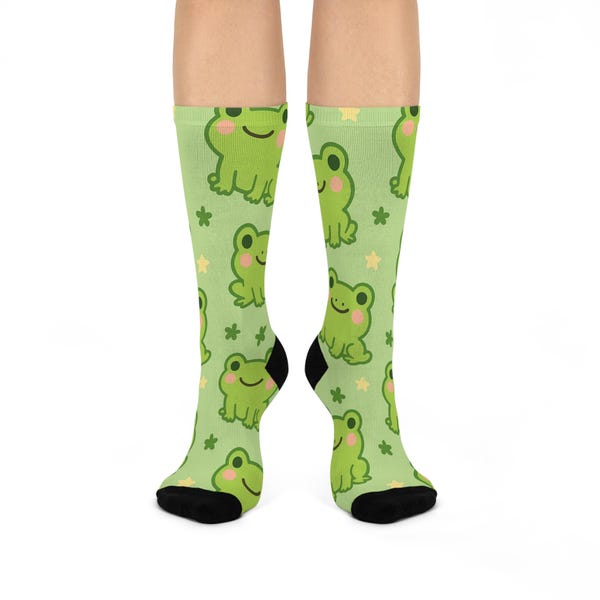 Frog Socks - Etsy