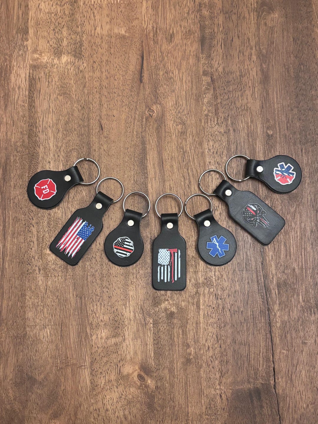 Fire/ems Keychains - Etsy
