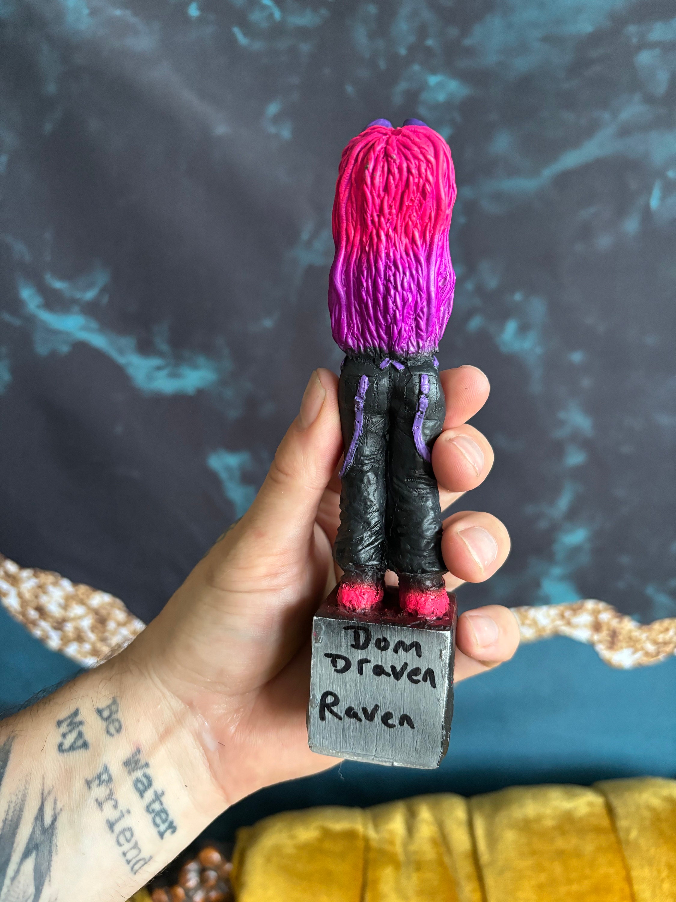 Raven Cyber Goth Figure - Etsy