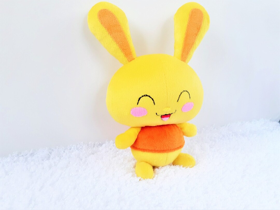 Stuffed Yellow Bunny Plush - Etsy