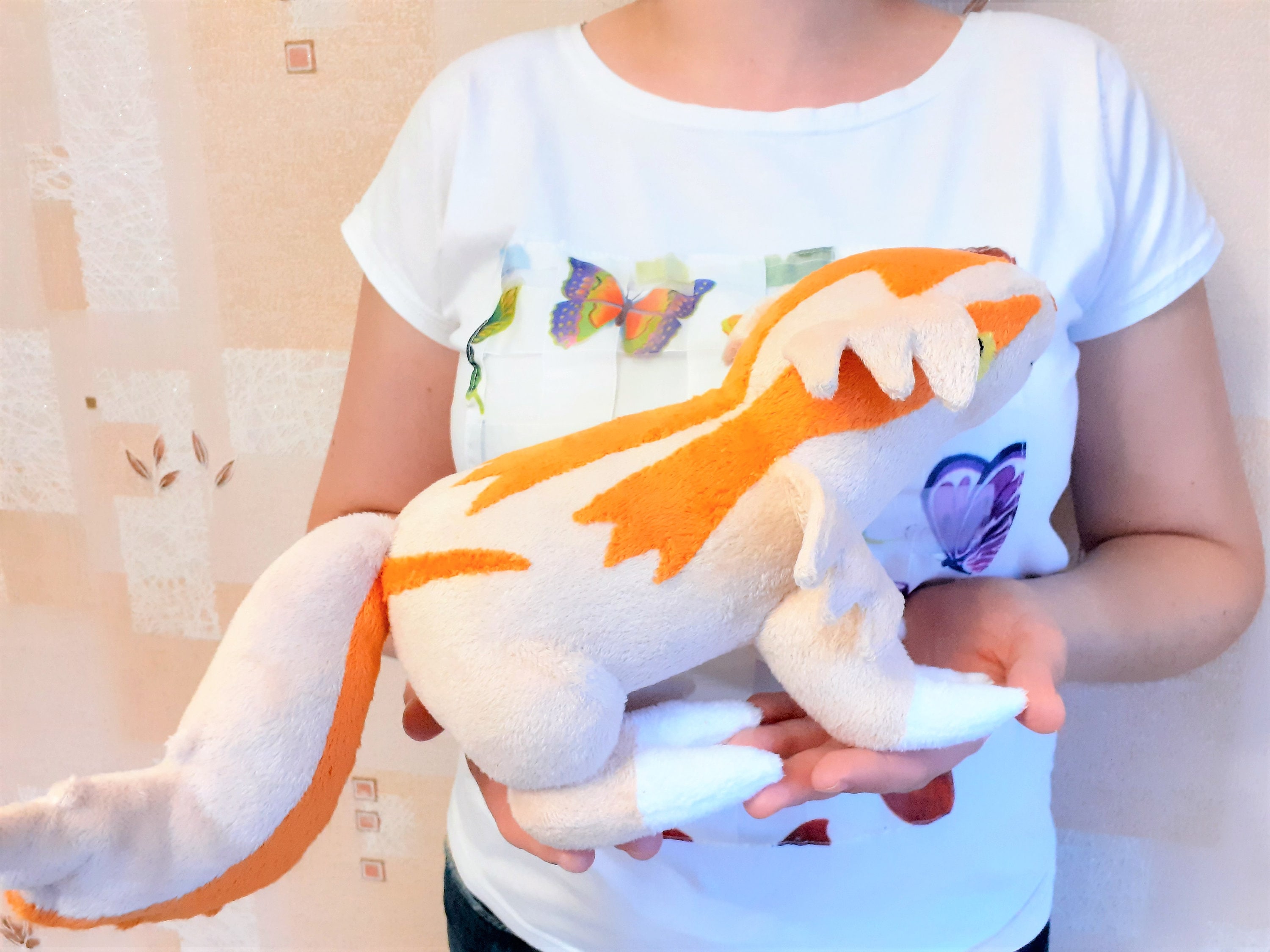 Pokemon stuffies - gilitwhite