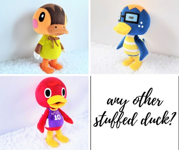Custom Stuffed Duck Plush - Etsy