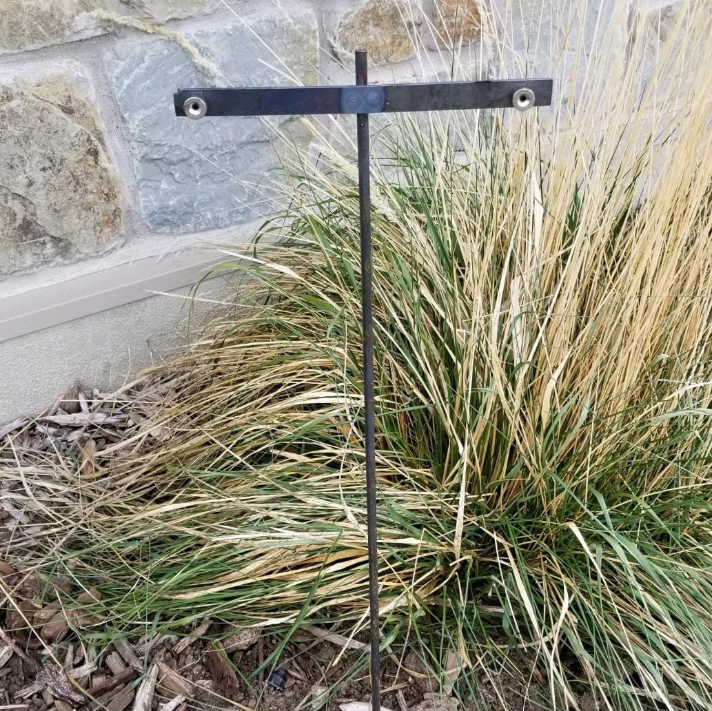 Interchangeable Yard Art Pole With Magnets Wasatch Metal Werx - Etsy