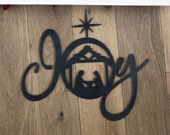 Metal Joy Sign - Etsy