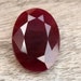 26.26 Ct Natural Unheated Deep Red Ruby Oval Cut Loose Gemstone - Etsy