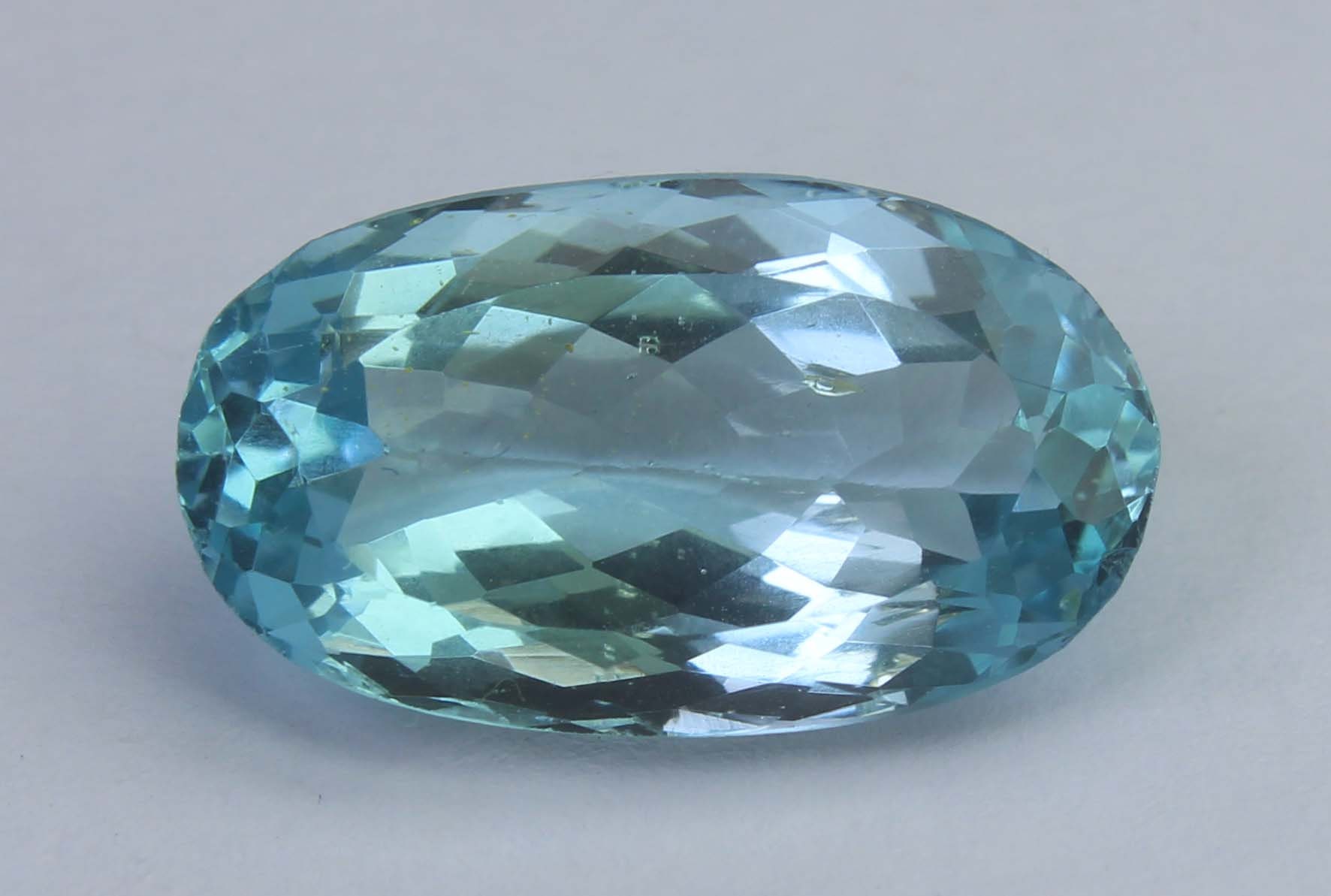 7.56 Ct azul natural topacio ovalado corte suelto piedra | Etsy