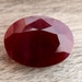26.26 Ct Natural Unheated Deep Red Ruby Oval Cut Loose Gemstone - Etsy