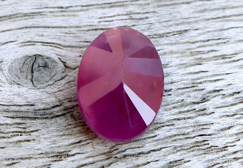 Natural Red Ruby Gemstone, Oval Cut, 2.66 Carat, July Birthstone - Etsy