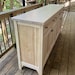 Solid Hardwood Buffet. Shown in Maple, Also Available in Oak, Cherry ...