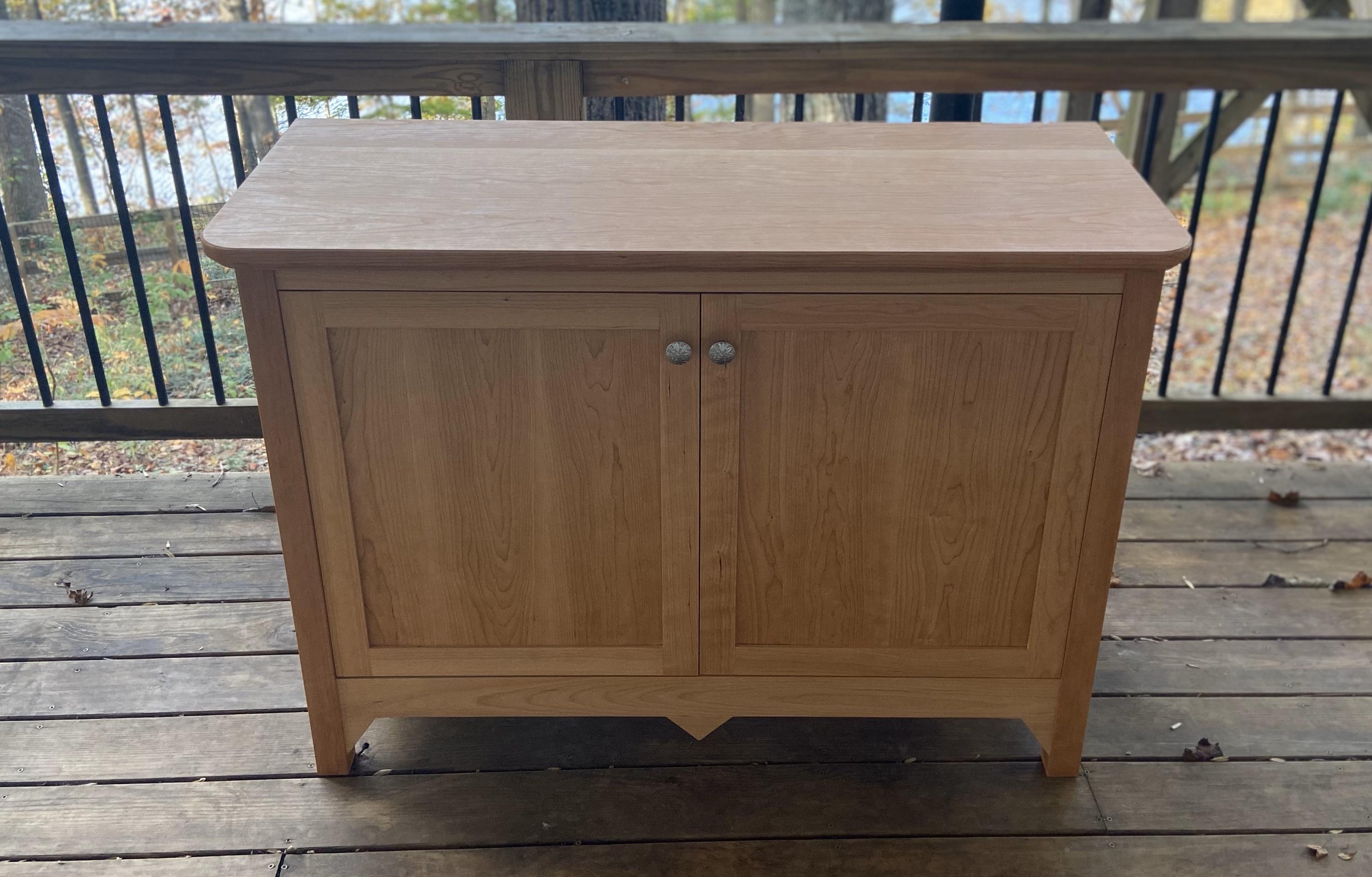 Solid Hardwood Buffet. Shown in Maple, Also Available in White Oak, Red ...