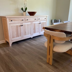 Solid Hardwood Buffet. Shown in Maple, Also Available in White Oak, Red ...