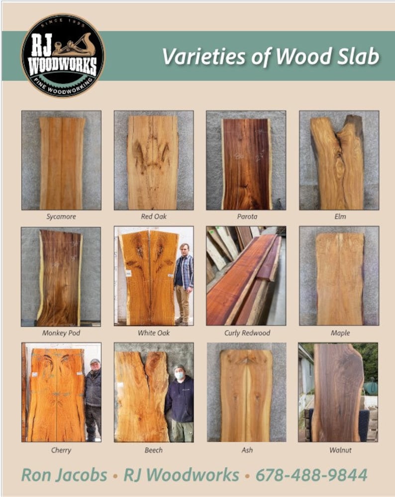 Gorgeous Live Edge, Single Slab Dining Table - Etsy