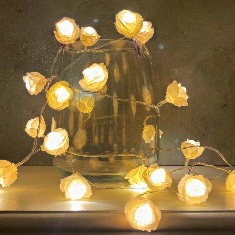 Flower String Lights - Etsy