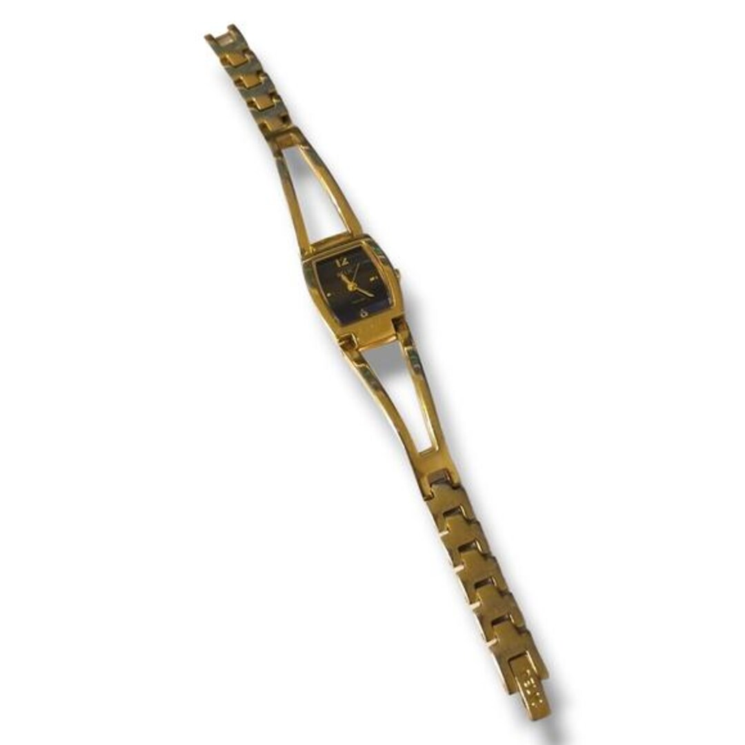 Vintage Relic Folio Ladies Elegant Gold Tone Stainless Steel WR 30M ...